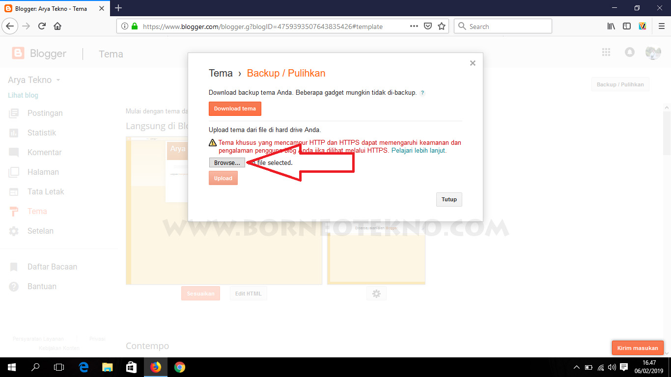 Cara Mudah Mengganti Tema Blogger Agar Tampilan Lebih Keren dan Menarik ...