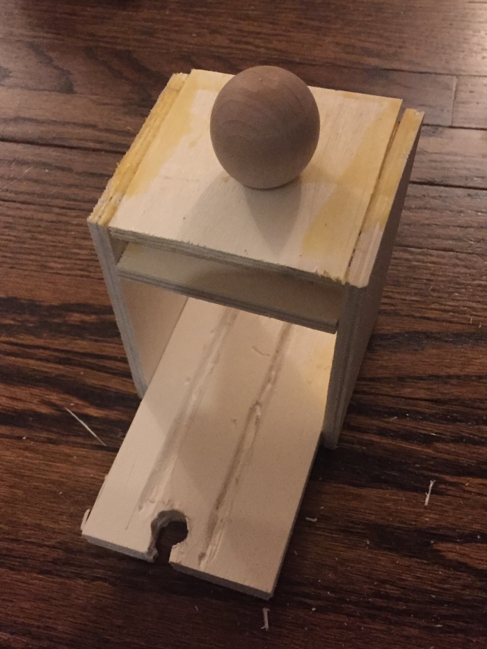 Chuck Does Art: DIY Wooden Train Track Accessories