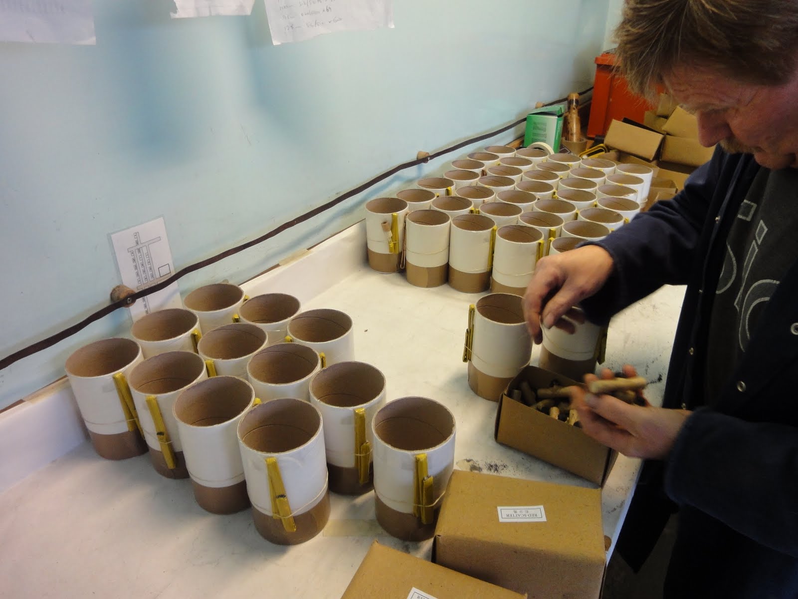 Kimbolton Fireworks: Factory Prepares for London New Year's Eve