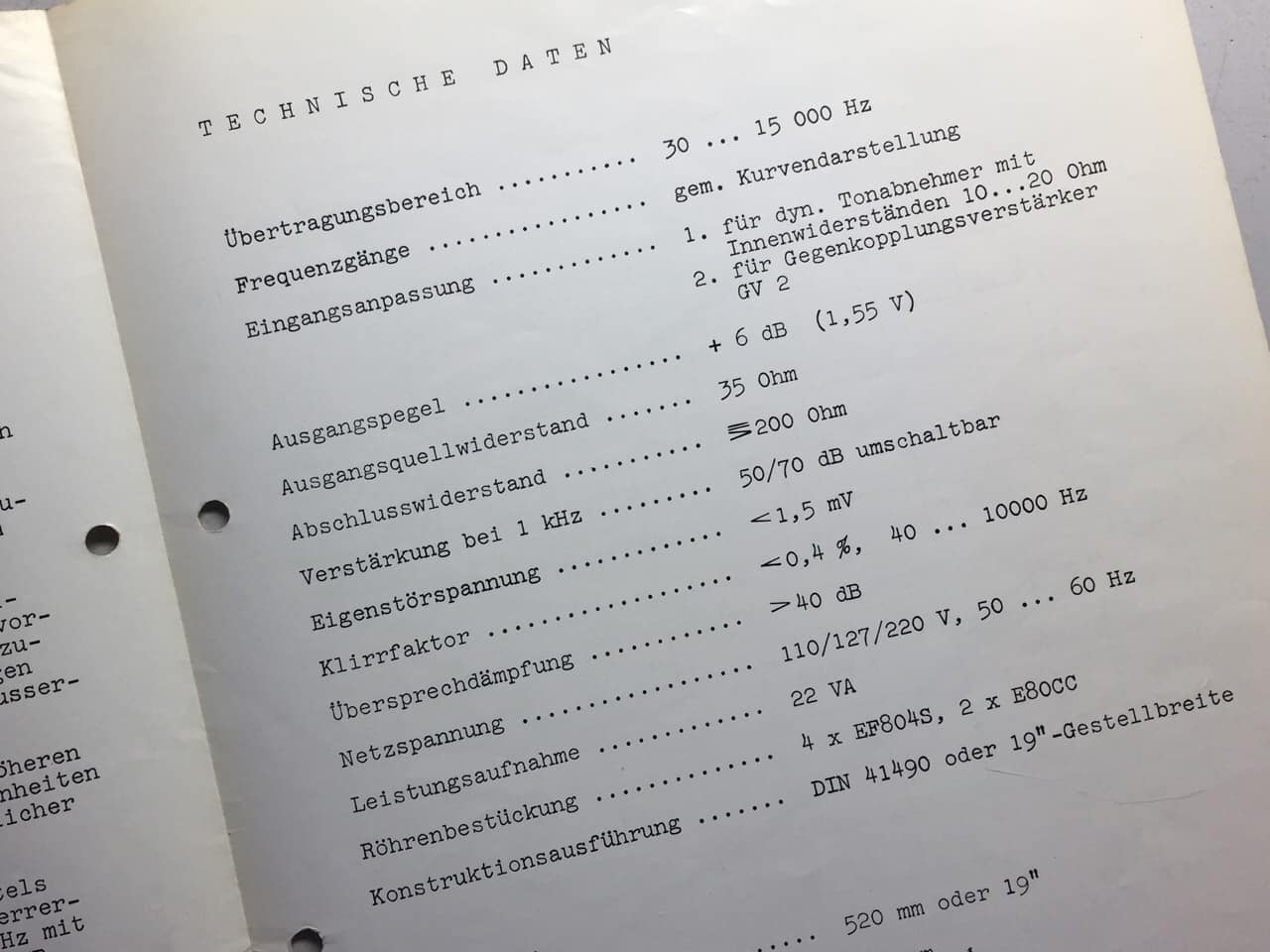 Neumann WV2 phono preamplifier project – M & S | Ultimate High-Fidelity