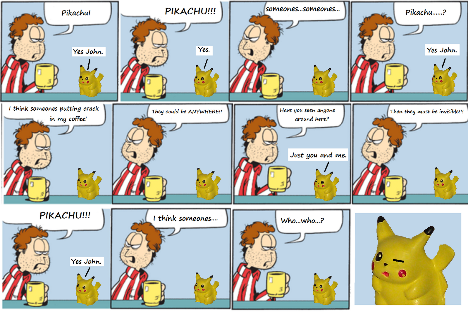 PikaPokeBLOG: Garfield Minus Garfield Plus Pikachu: Part 5 "John's ...