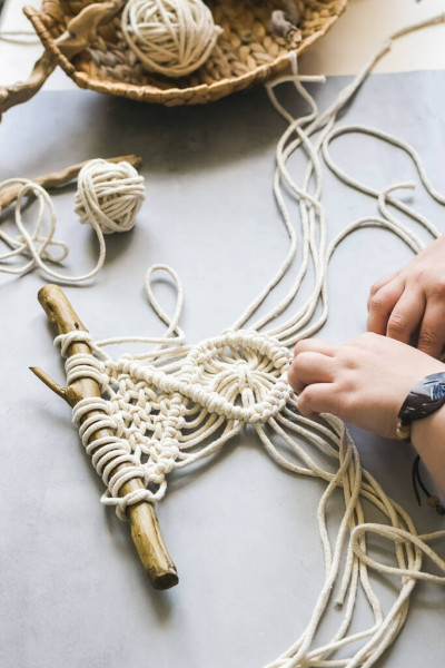 MACRAMÊ PASSO A PASSO SIMPLES/ NÓS BÁSICOS ( SAIBA MAIS COMO APRENDER ...