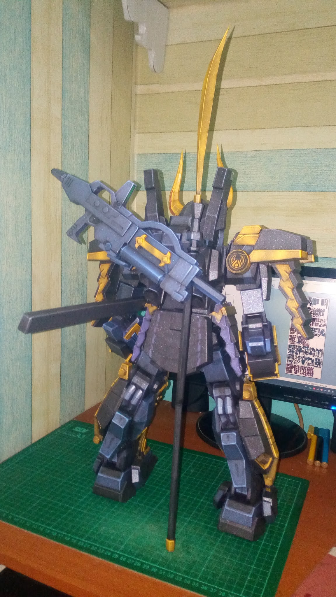 Eiji Papercraft: Gundam Template Musha Mk II Papercraft