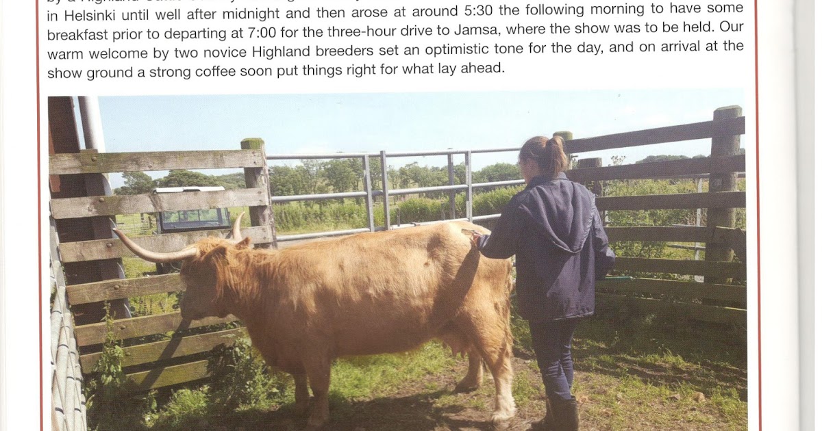Boe's Highland Cattle: Evenemang / Tapahtumat