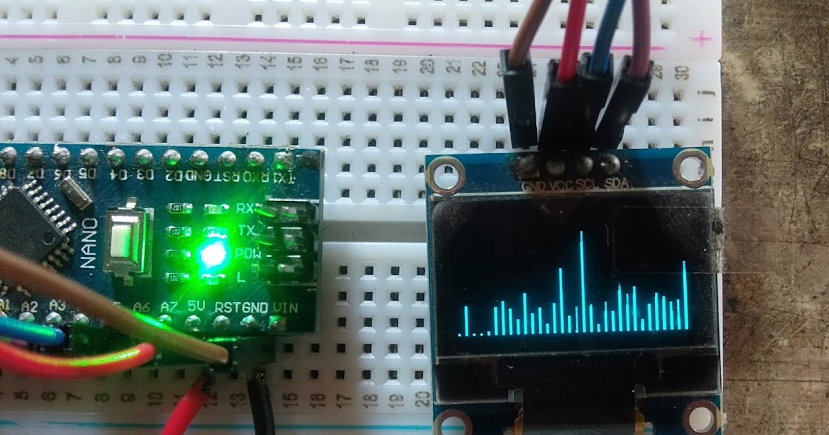Arduino OLED Spectrum Analyzer