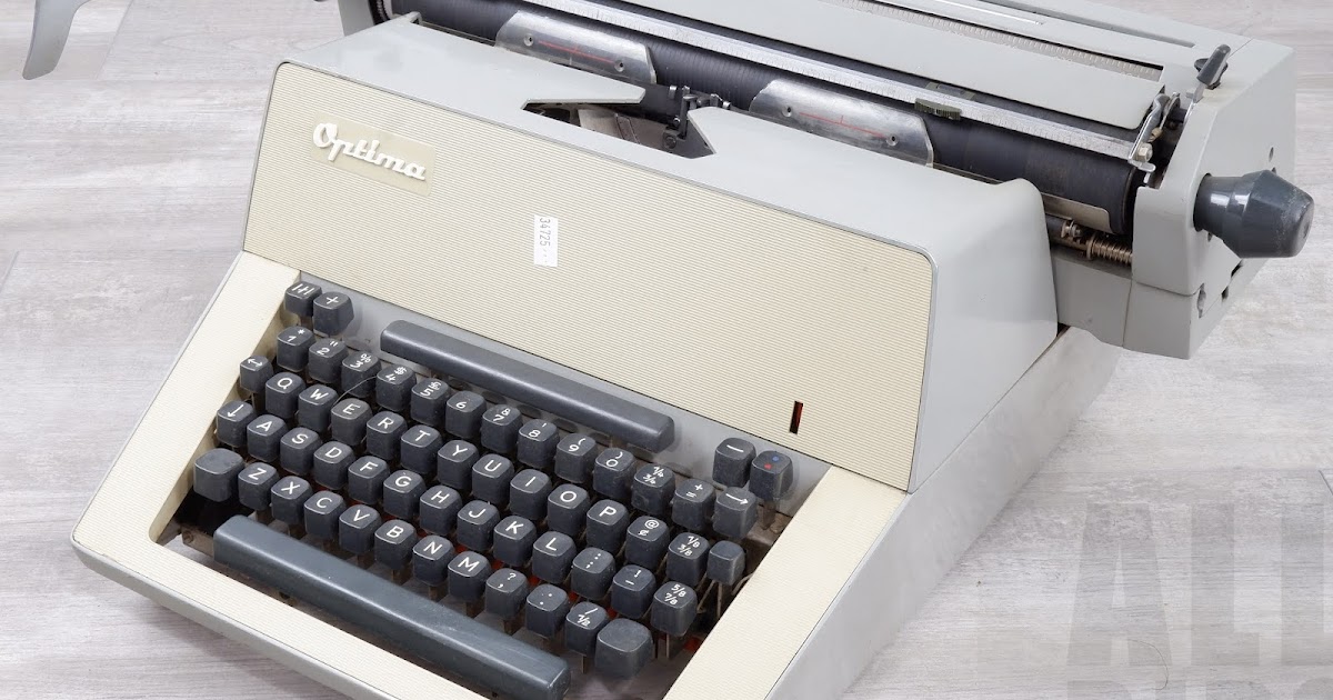 oz.Typewriter: Optima M14 Standard Typewriter