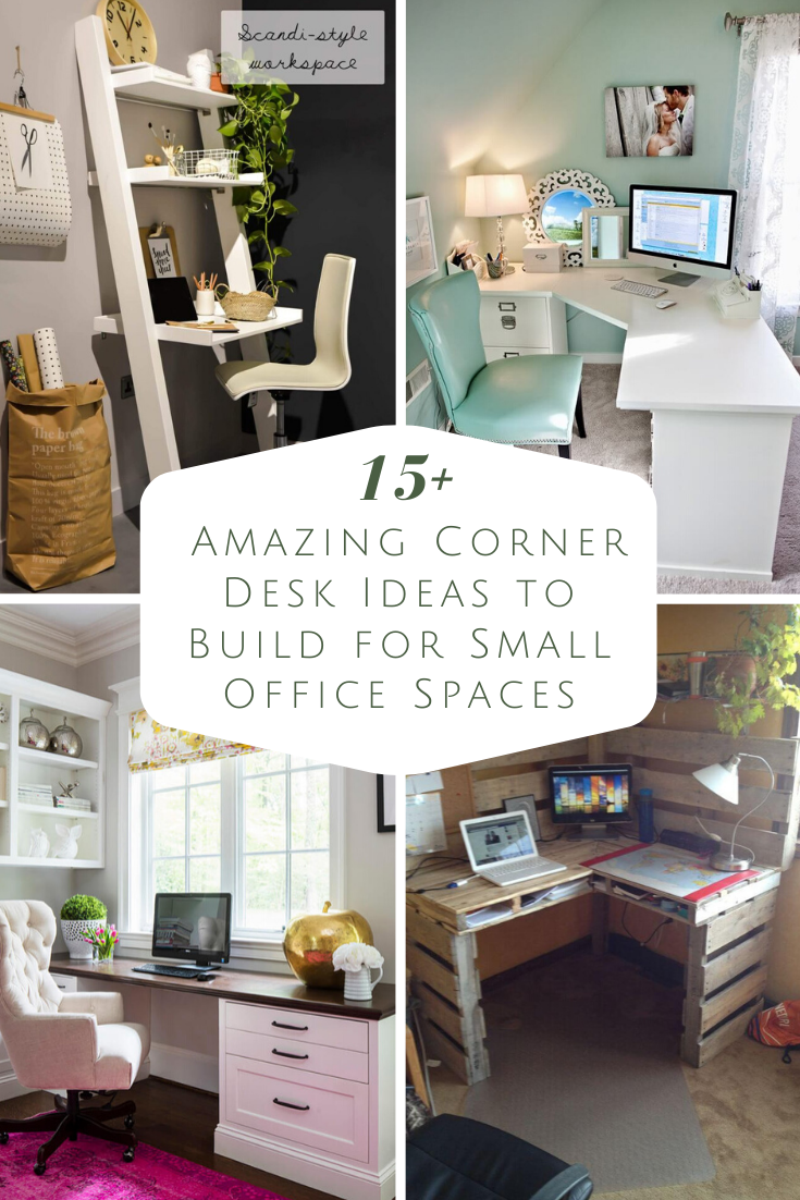 15+ Amazing Corner Desk Ideas to Build for Small Office Spaces