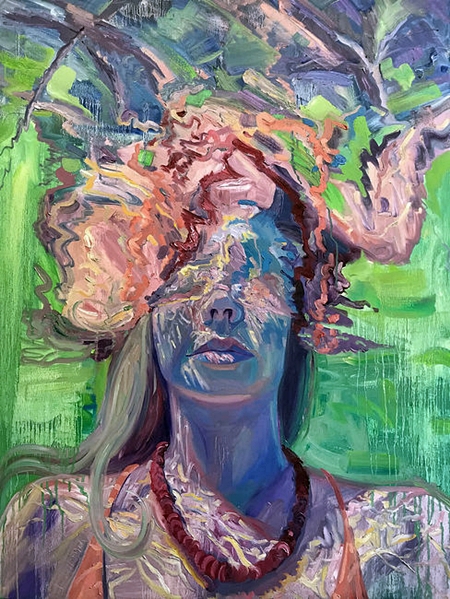 Il mondo di Mary Antony: Isabel Emrich - underwater paintings