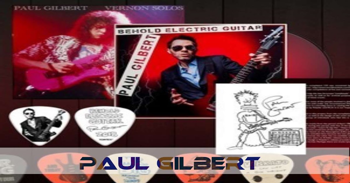 Paul Gilbert: New Album - Behold Electric Guitar pledgemusic