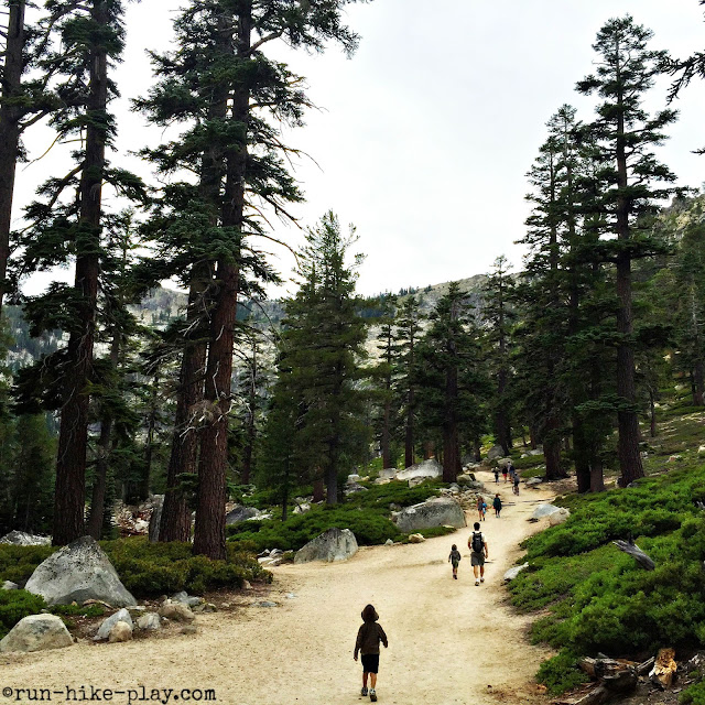 Run-Hike-Play: Family Hike to Angora Lakes