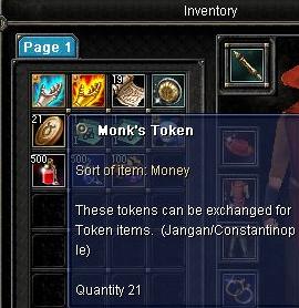 Silkroad Online-R: Token Sistemi