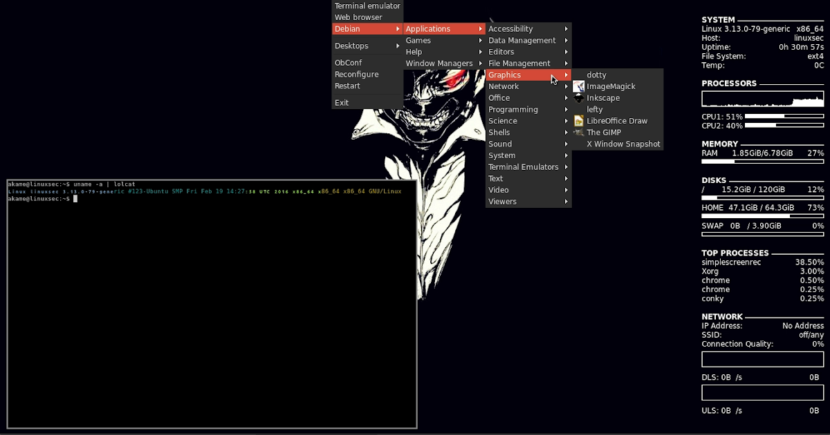 Install dan Kustomisasi Openbox di Ubuntu Linux - LinuxSec