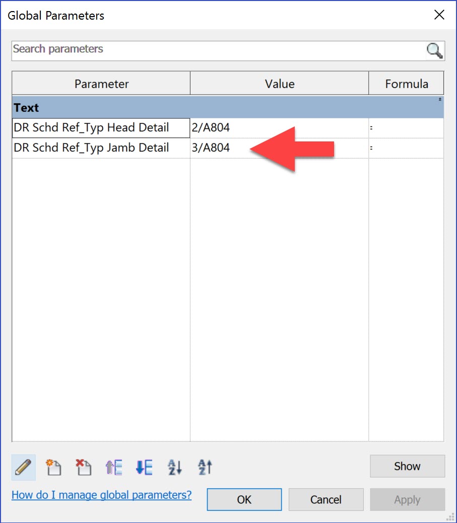BIM Chapters: Managing Detail References in a Door Schedule with Global ...