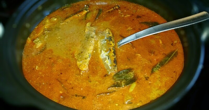 Kerela style Meen Puli (Fish in tamarind sauce)