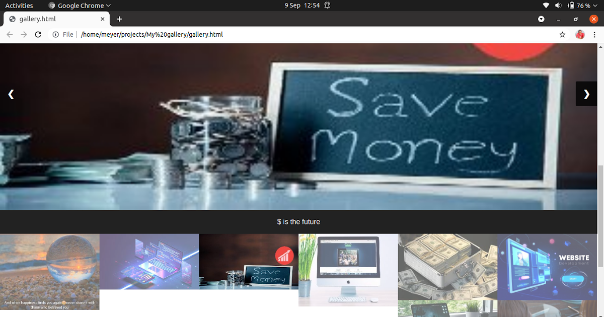 PhanaCode.com: How To Create A Gallery Using HTML, CSS , And JS;