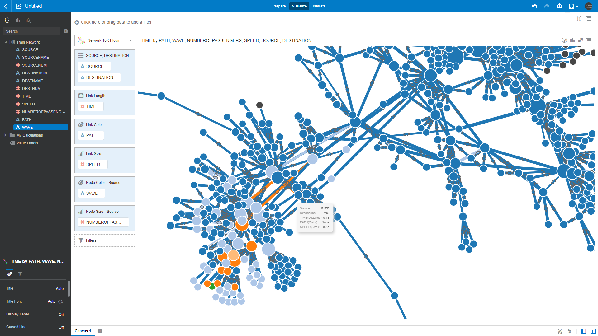 Oracle Underground BI & Dataviz: The New Network Graph Custom Viz ...