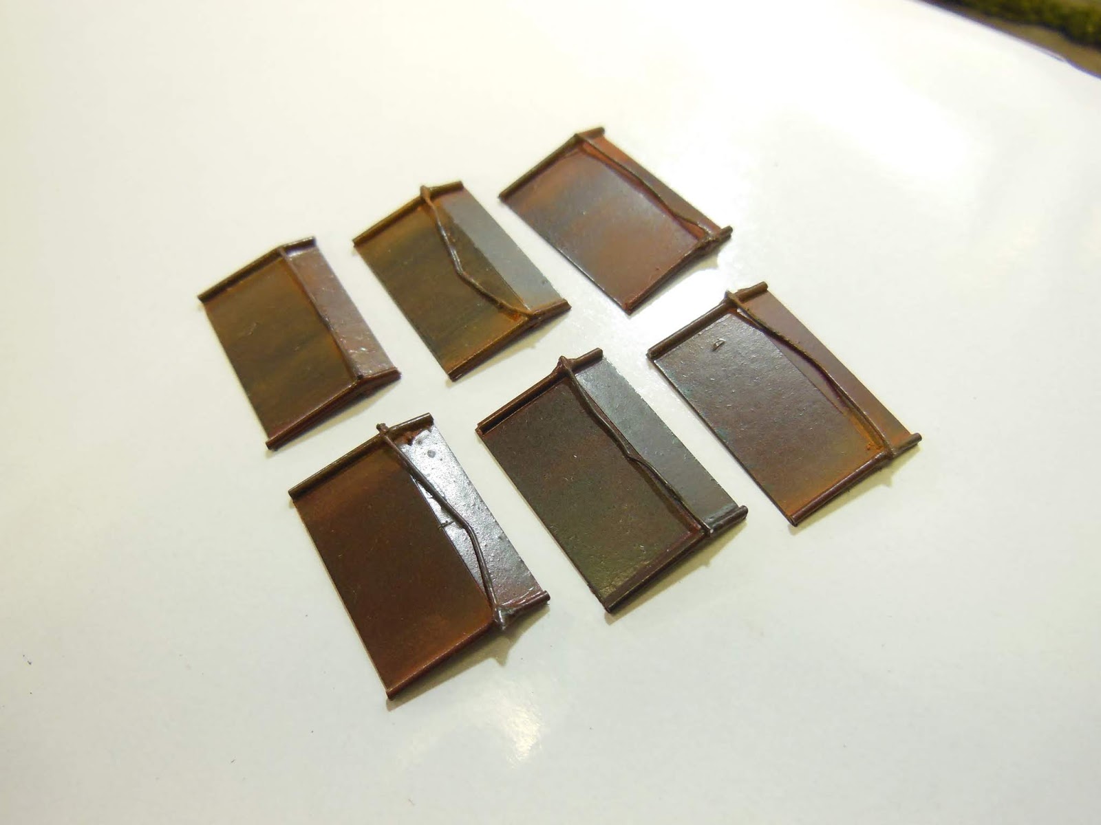 JSSX Railway: Loading Dock Bridge Plates, + Weathering of a DT&I Gondola