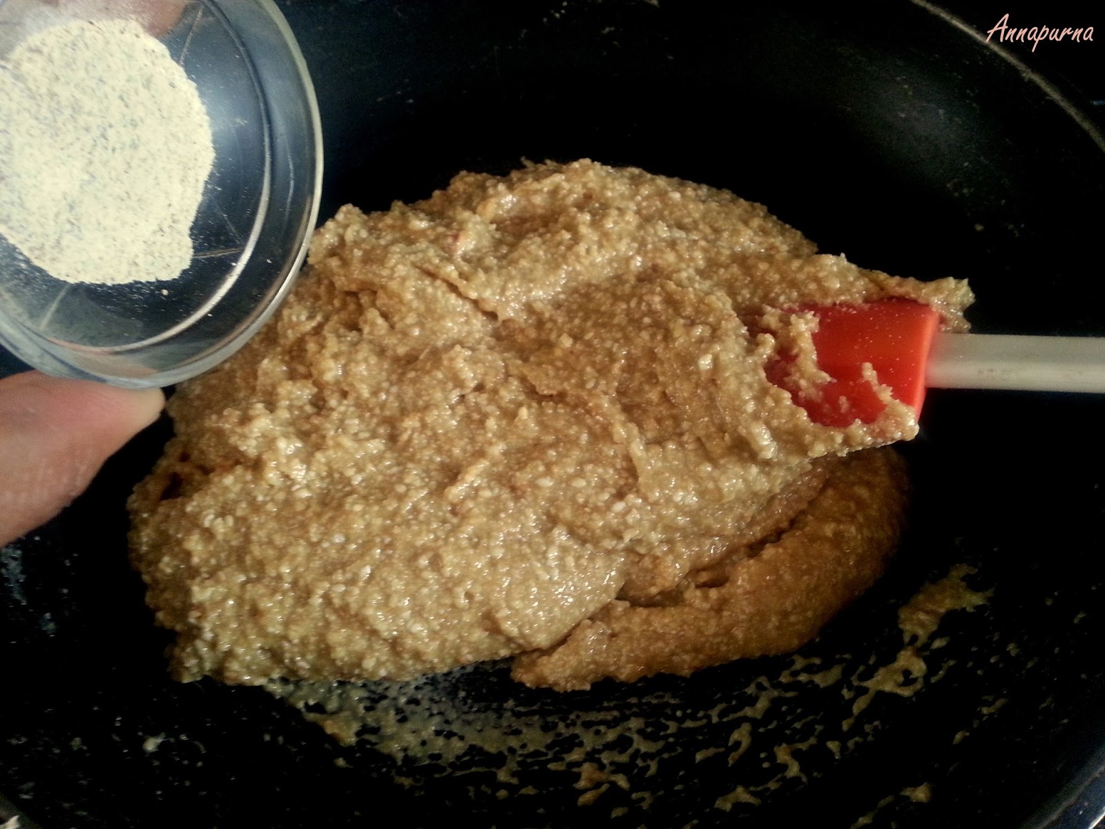 Annapurna: Peanut Sesame Fudge / Til ki Burfi recipe