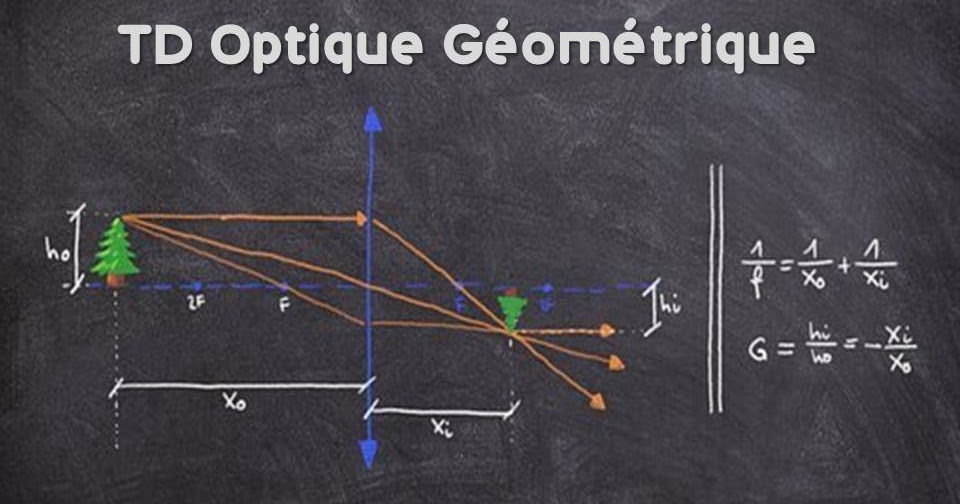 TD Optique Géométrique