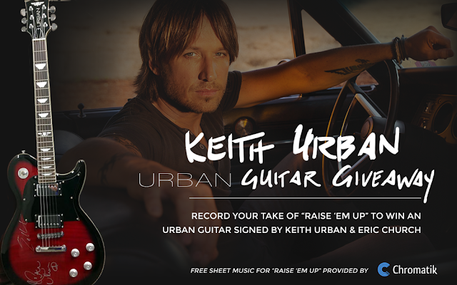 Enter to Win a Deluxe Player Acoustic Electric Guitar in Keith Urban's ...