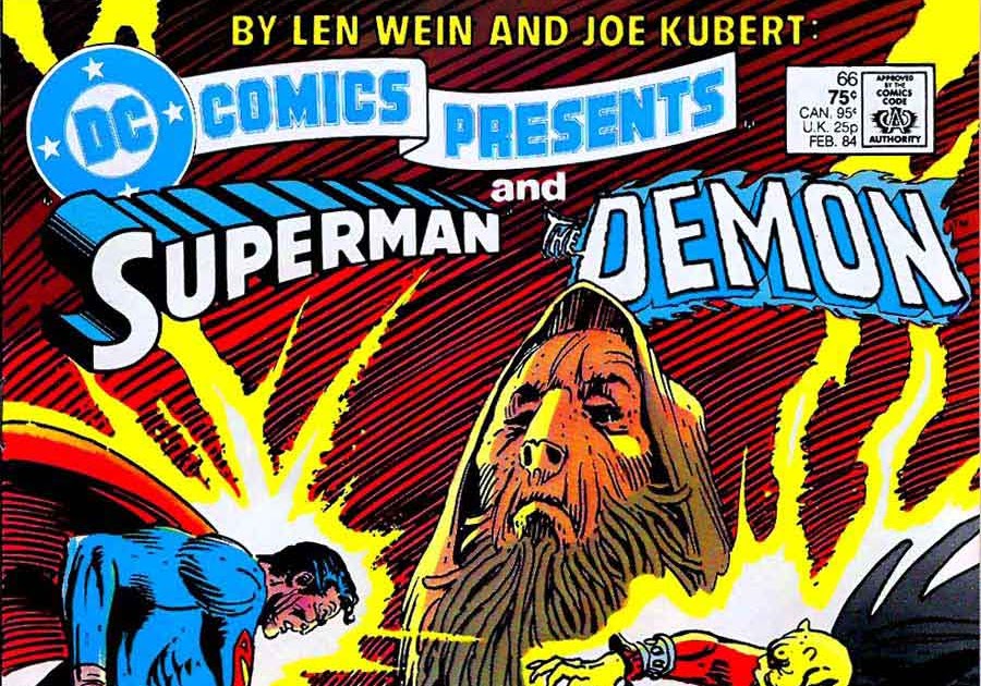 DC Comics Presents #66 - Joe Kubert art & cover - Pencil Ink