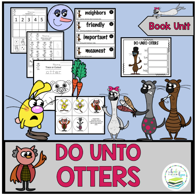 DO UNTO OTTERS: A BOOK ABOUT MANNERS BOOK UNIT ~ Book Units by Lynn