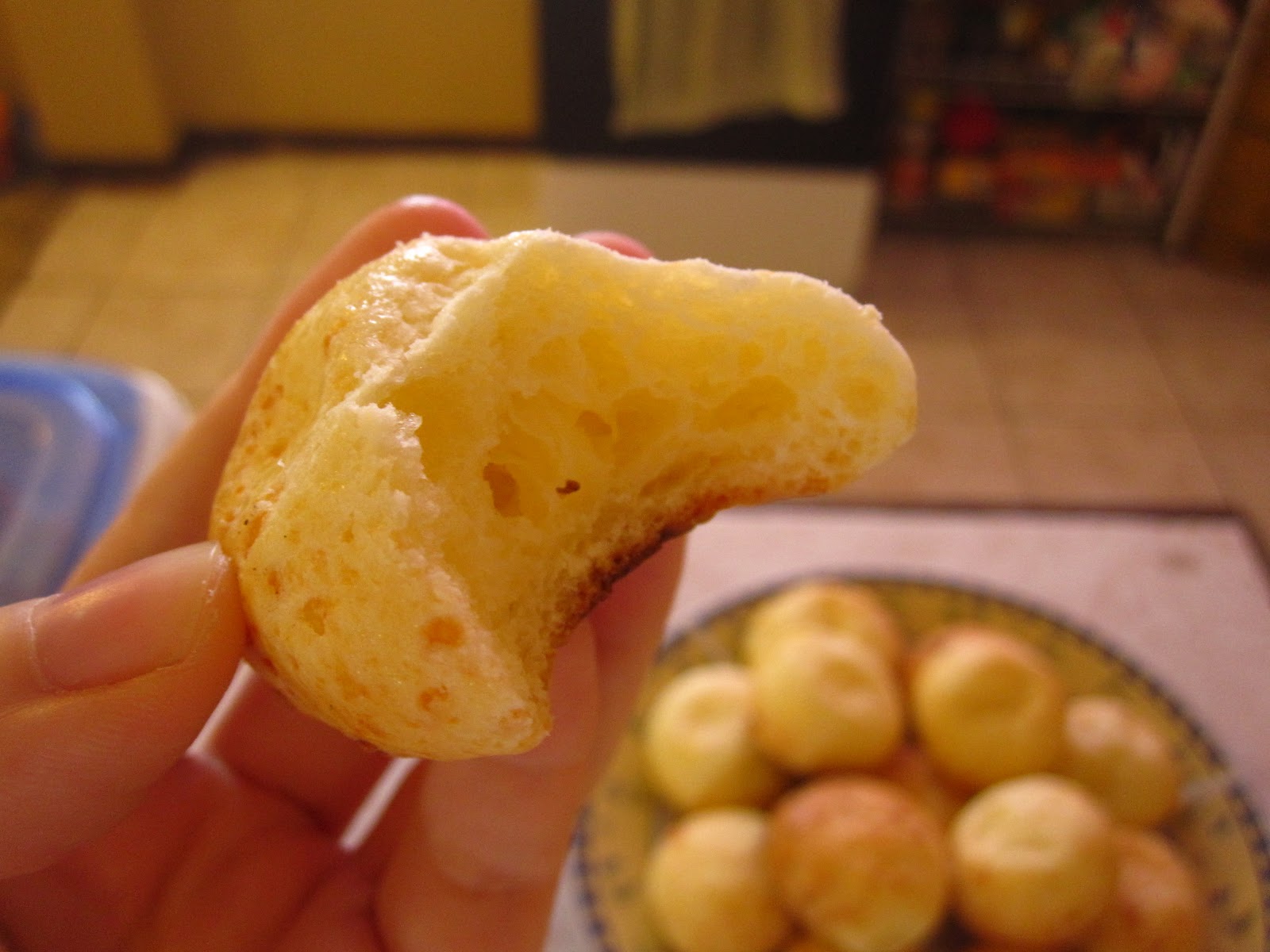 Jordan in Ecuador: Pan de yuca