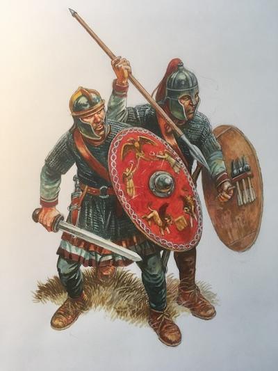 Wargame News and Terrain: Wargames Atlantic: New Late Roman Legionaries ...