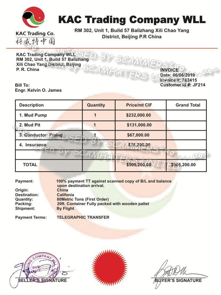 ScamHaters United .. Visit us also on Facebook and Instagram : KELVIN O ...