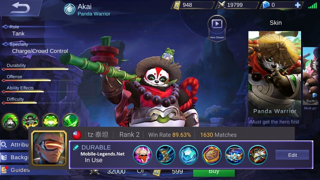 Inilah Akai, Hero Tank Terkuat di Mobile Legends - FikiMedia
