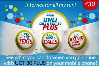 SMART UNLI Call and Text 30 Plus Free Internet - Smart Call, Text, and ...