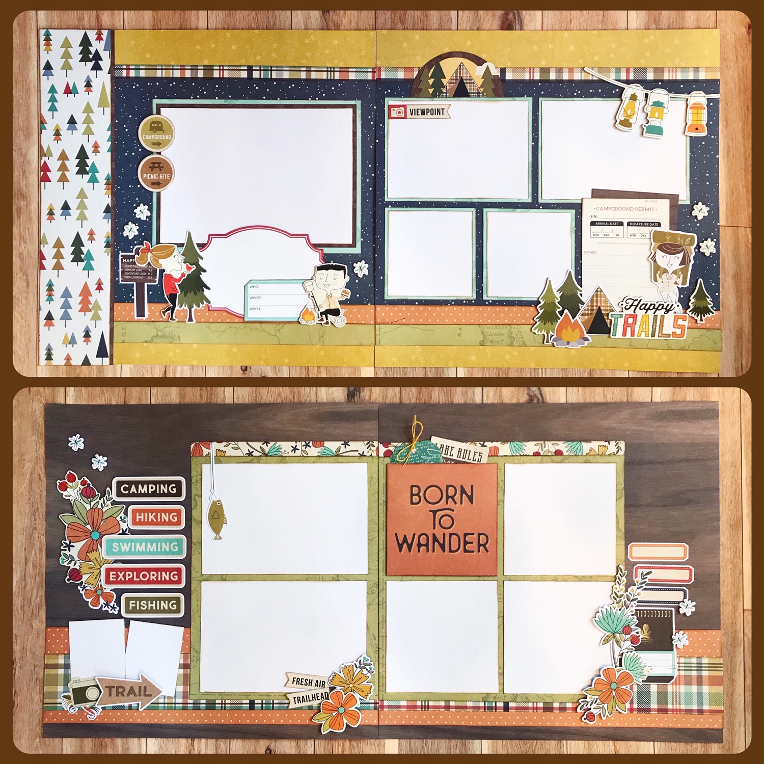 Scrap Shotz Snap Shotz: Simple Stories Happy Trails Layout Kit and Video