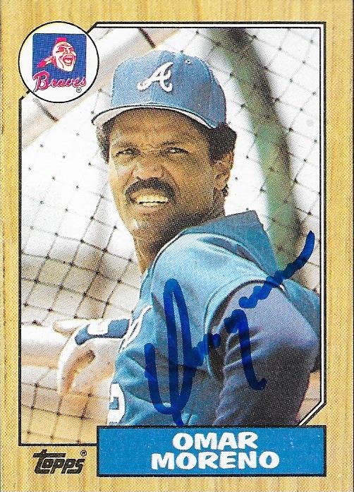 foul bunt: TTM Success - Omar Moreno
