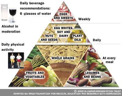 Cholesterol Food Pyramid