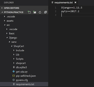 karatejb: [Python] pip - export package list and restore