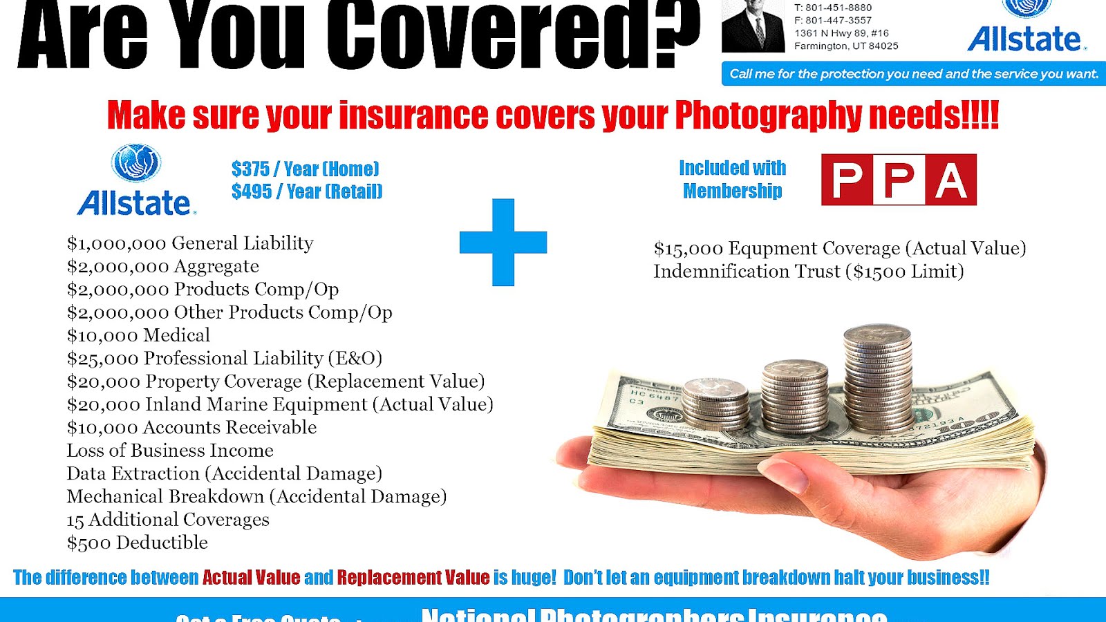 Professional Photography Insurance - Photo Choices