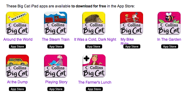 Creative ICT: FREE Collins Big Cat iPad apps