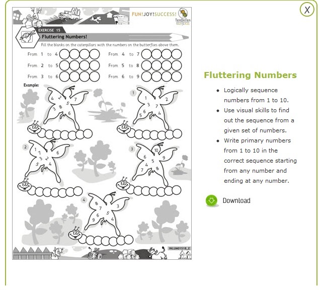Free Maths Worksheets for Kindergarten to Grades 1, 2, 3 & 4 | Cool ...
