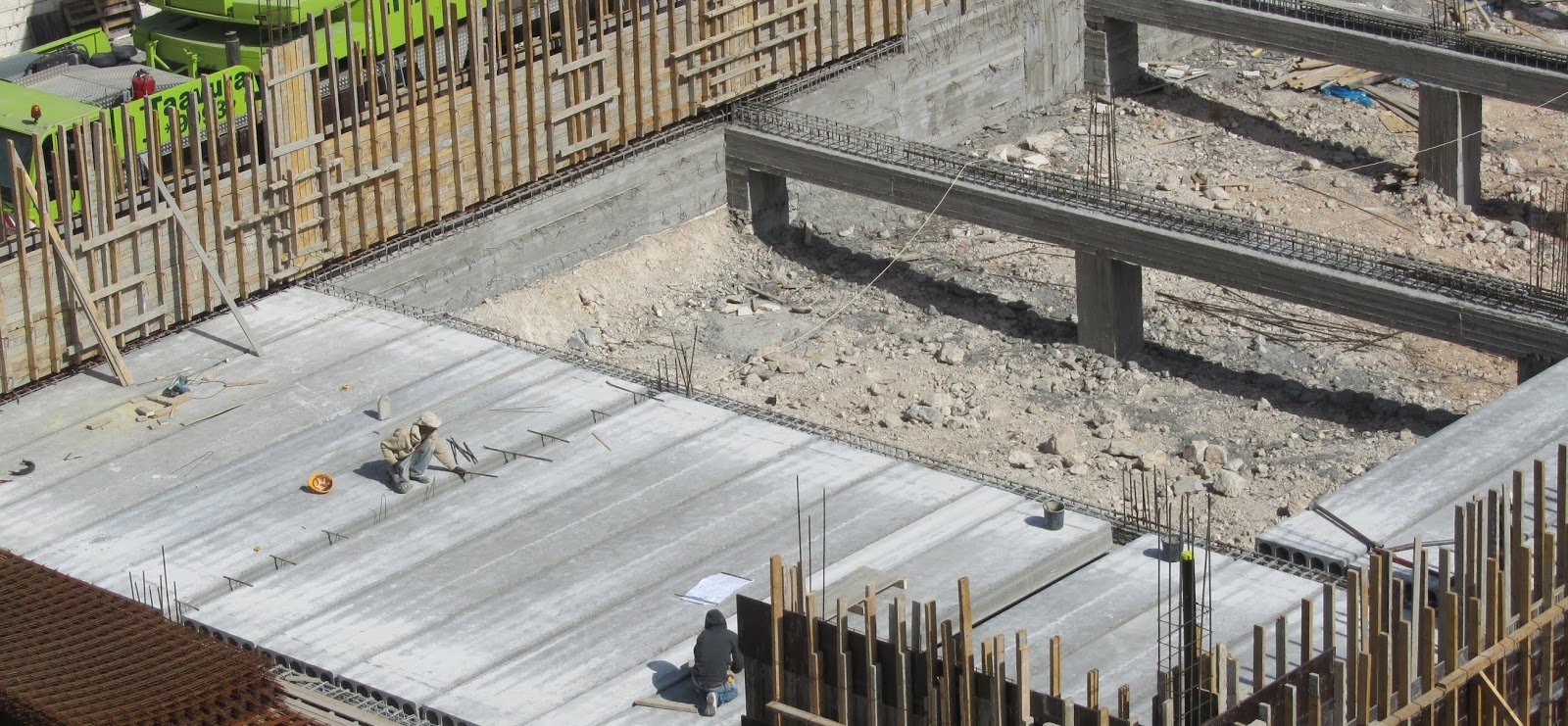 Hollow core concrete slabs construction - step by step construction ...