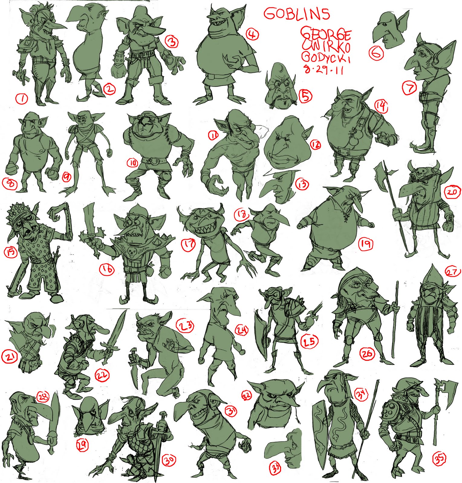 Common in coastal waters: goblins