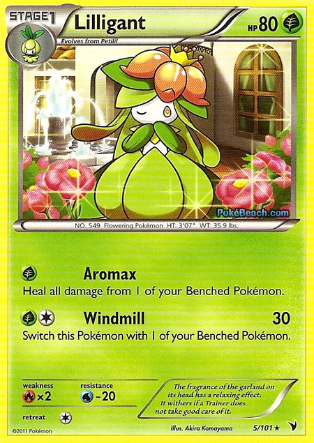 Lilligant -- Noble Victories Pokemon Card Review | PrimetimePokemon's Blog