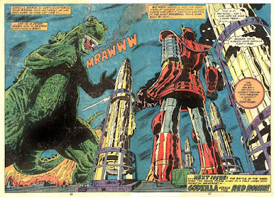 Rip Jagger's Dojo: Dojo Classics - Godzilla Vs. Red Ronin!