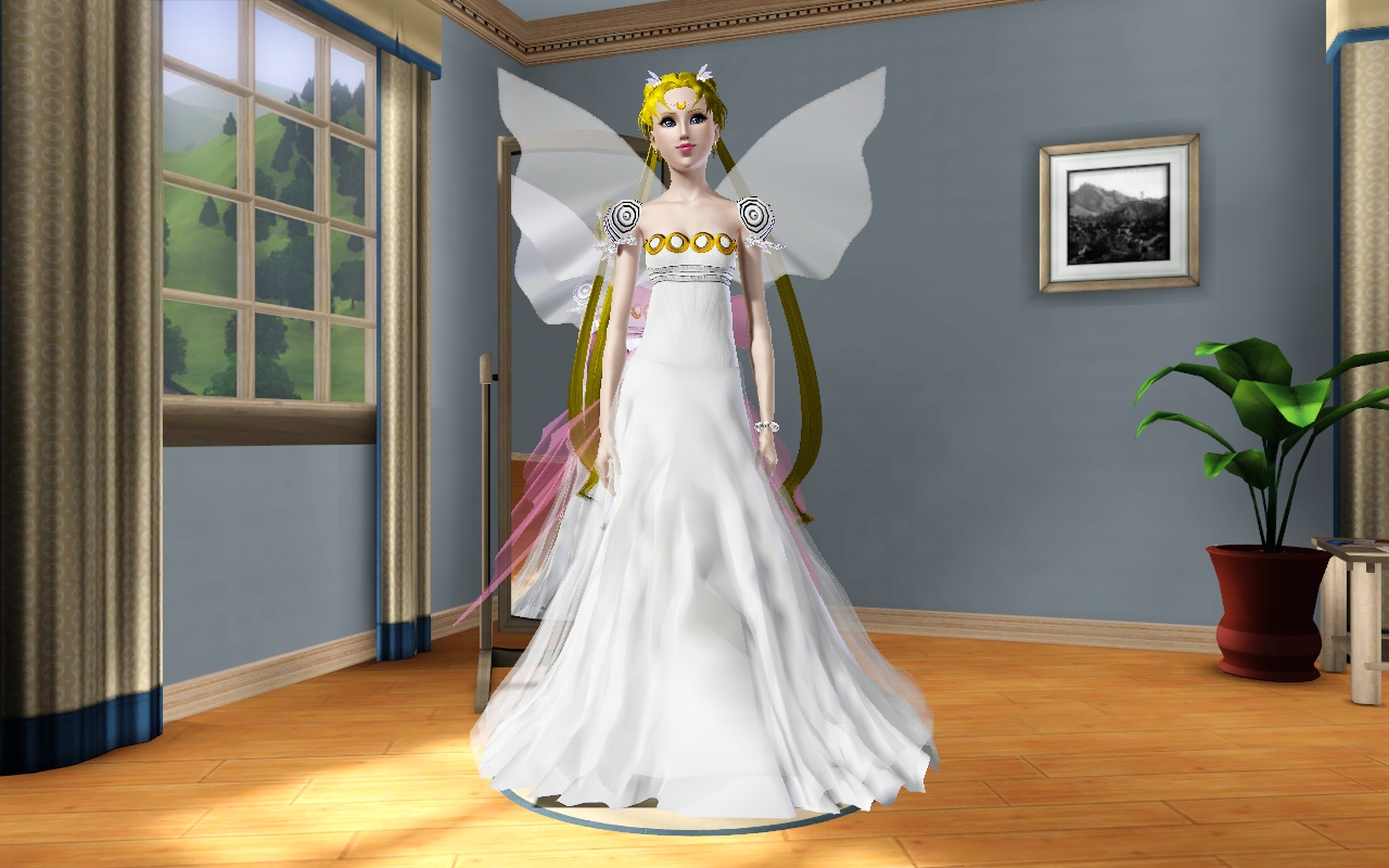 NG Sims 3: Eternal Sailor Moon - Princess Serenity Sims