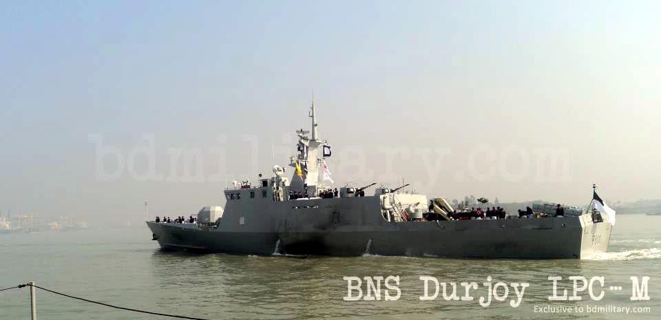 Bangladesh Navy Large Patrol Vessel BNS Durjoy - Bangladesh Defence