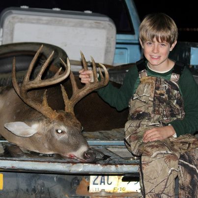 Marian's Hunting Stories, etc., etc., etc...: Ben's 12-Point Buck!