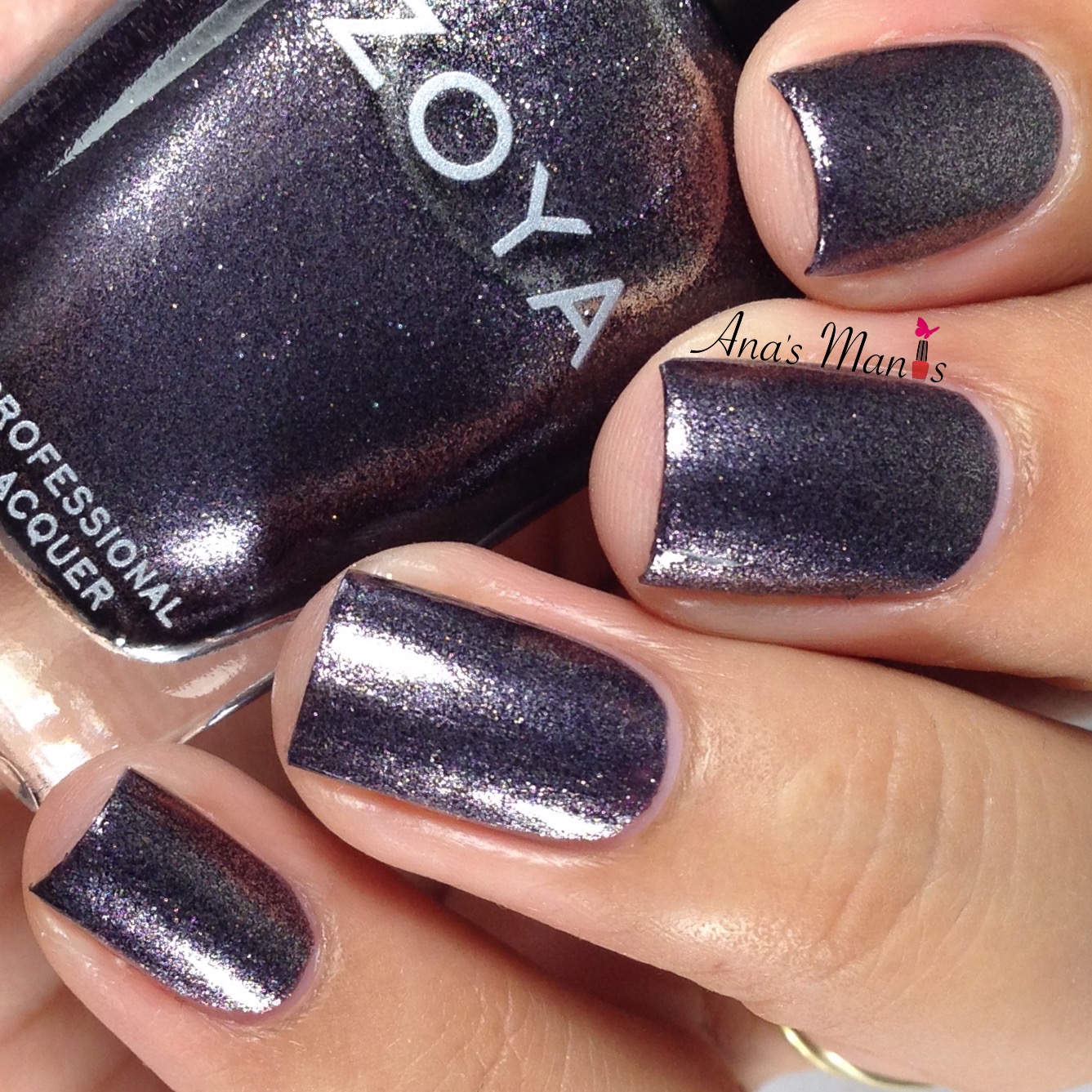 Ana's Manis: Zoya Nail Polish Urban Grunge: Metallics & Holos Review