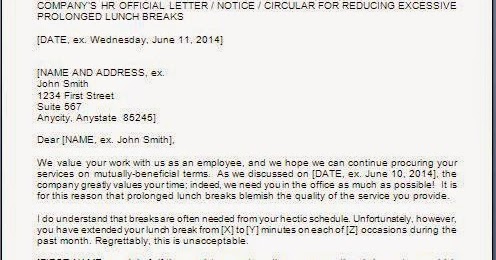 Office Circular Format Sample