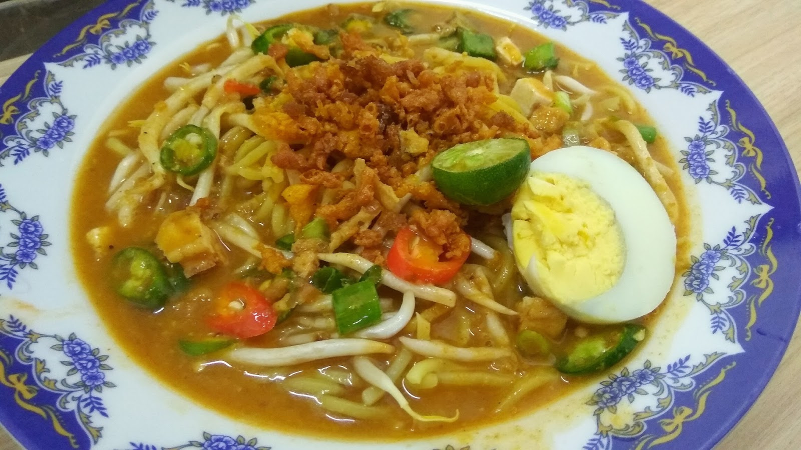 Mee Bandung Muar, Mee Rebus Hj Wahid Baidali dan Asam pedas yang sedap ...