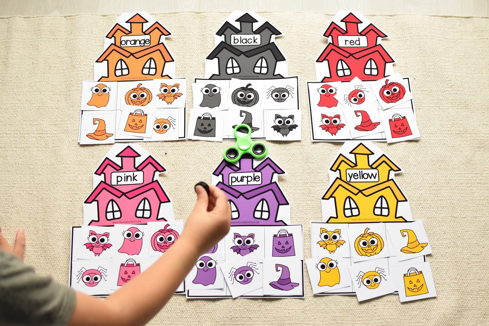 Halloween Preschool and Kindergarten Math and Literacy Centers | The ...