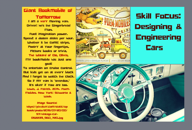 Poetry for Children: Science + Poetry = Designing and engineering cars